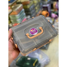 Triple lunch box